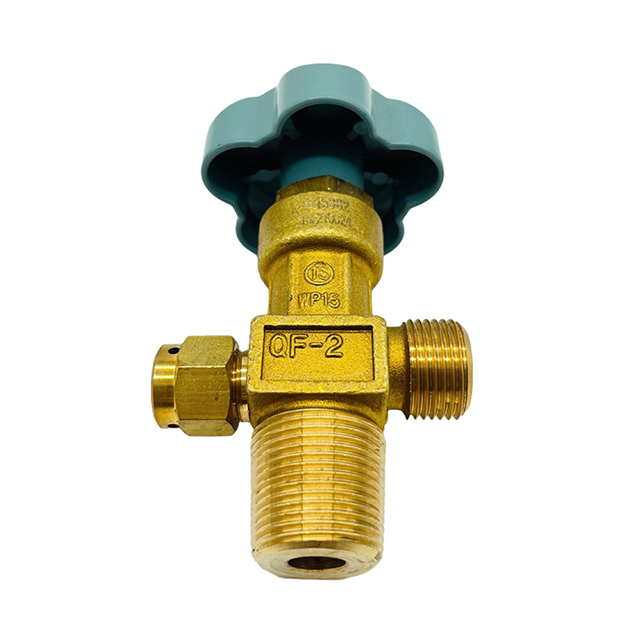 QF-2 Flapper Type Brass Oxygen O2 Cylinder Valve from China manufacturer - Feilun Gas Valve