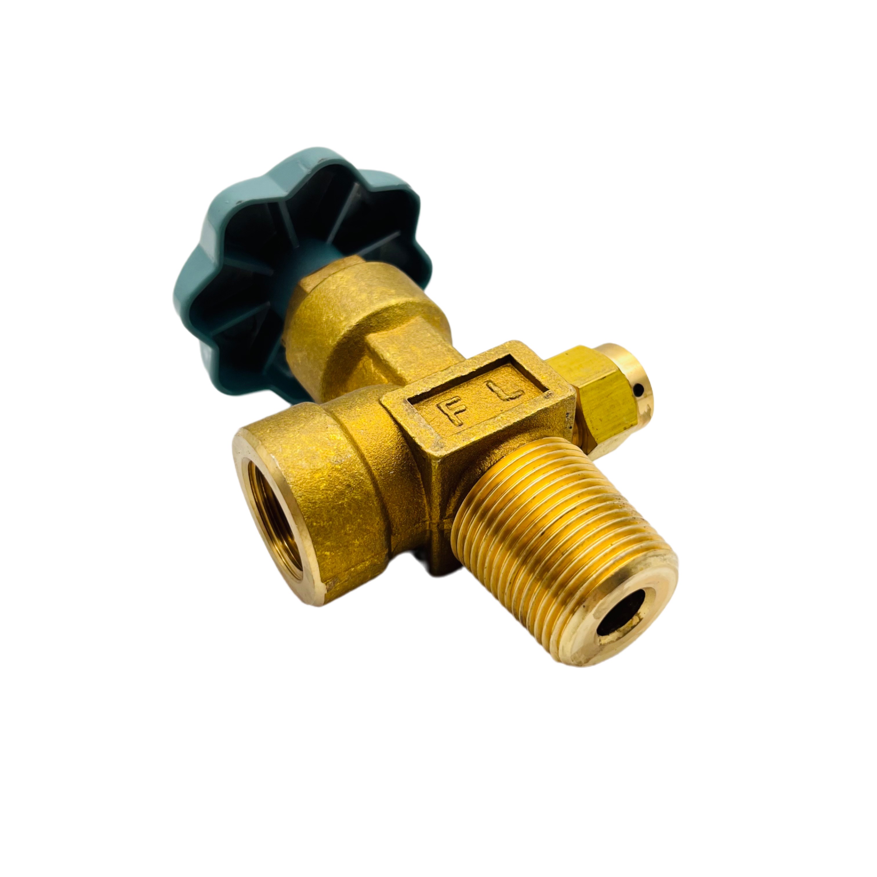 QF-6 Flapper Type Brass Oxygen O2 Cylinder Valve from China ...